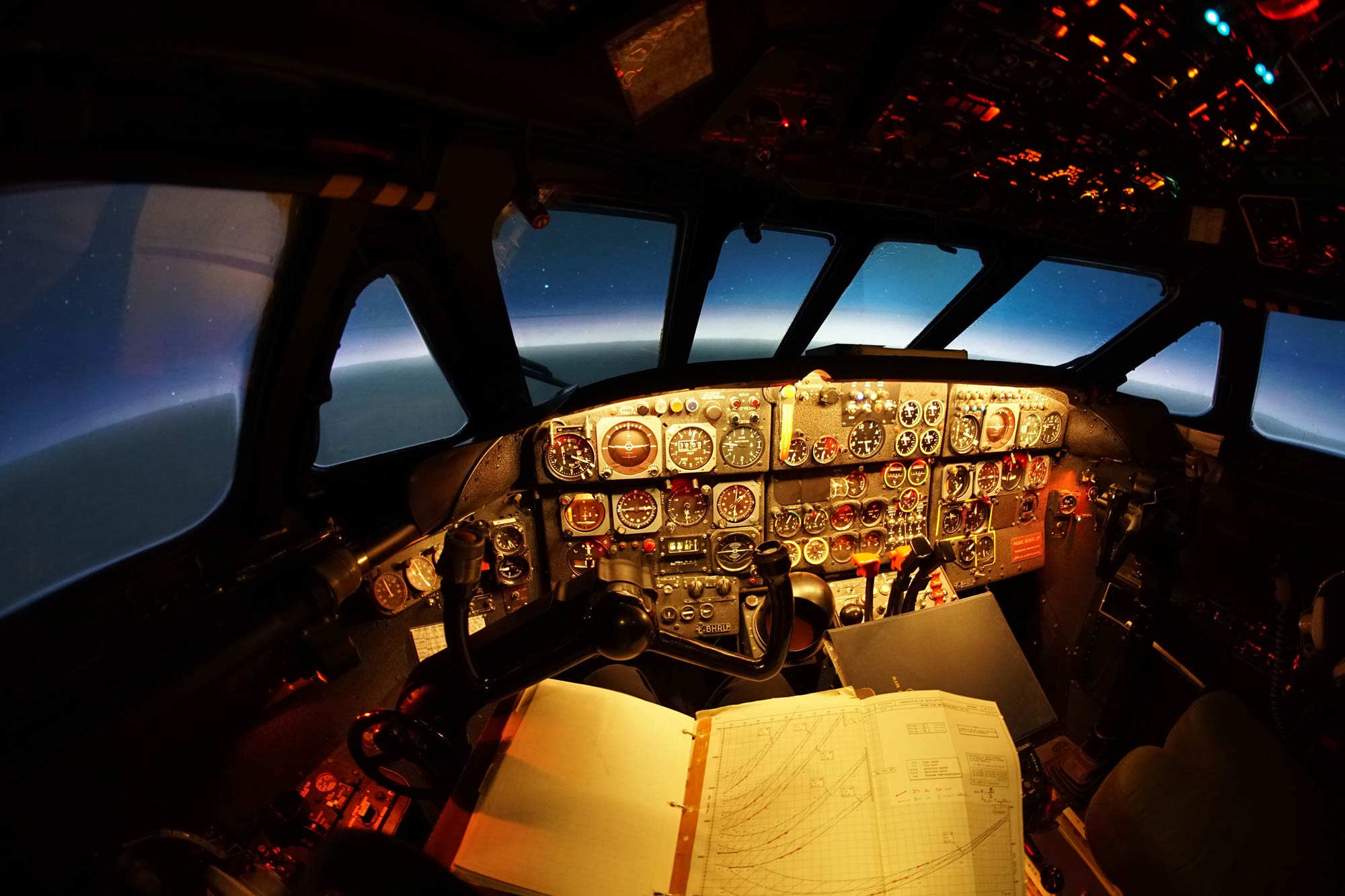 caravelle-cockpit-inflight – The Boeing 707 Experience